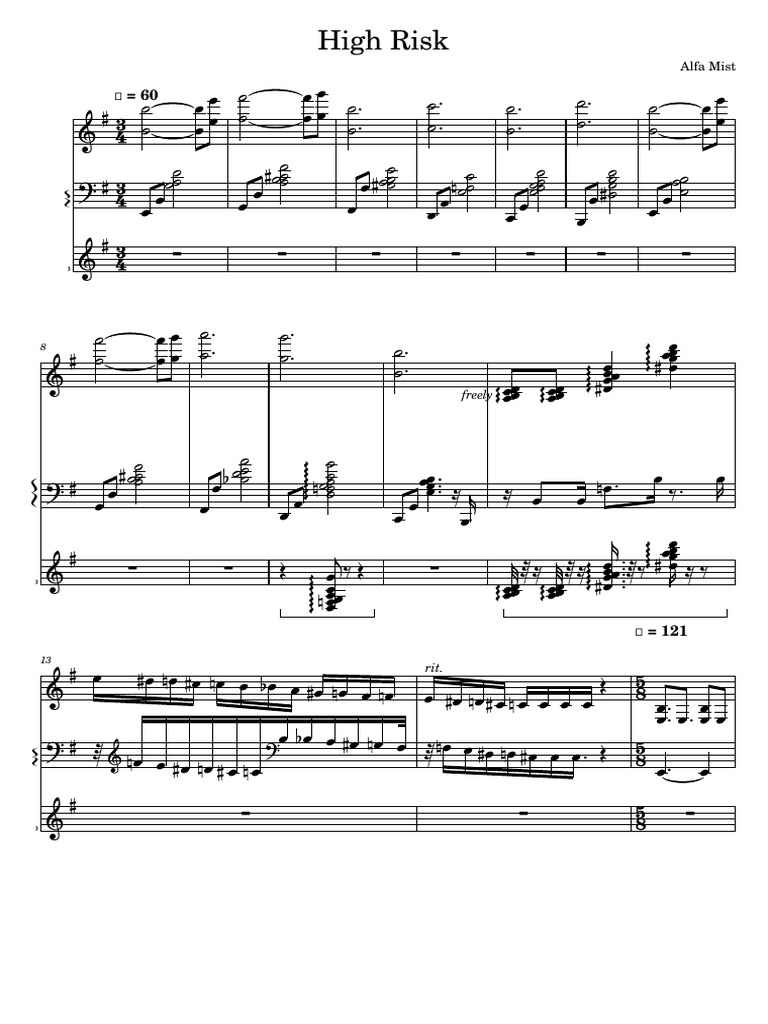 High Risk Alfa Mist | PDF