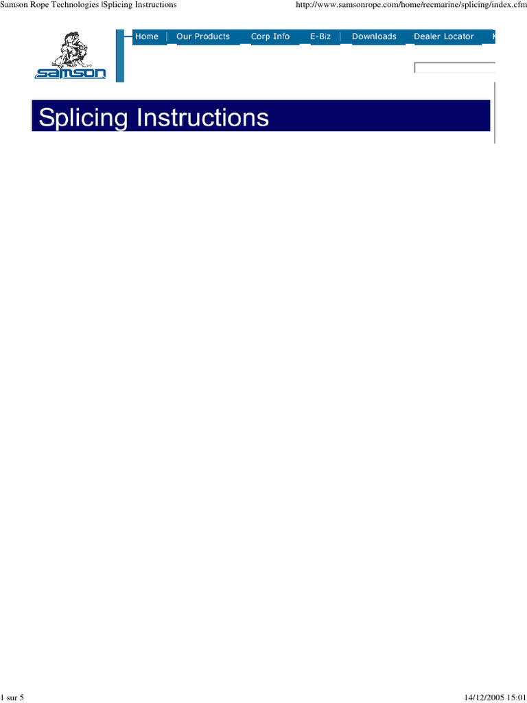 Rope Splicing Guide for Enthusiasts | PDF