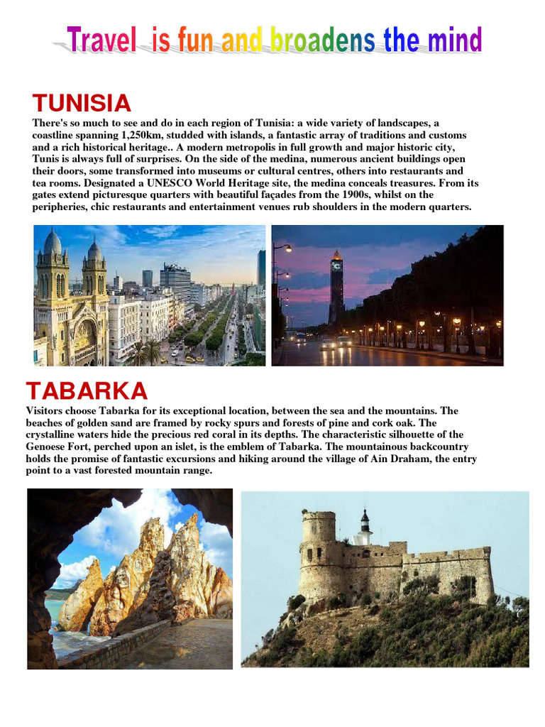 Travel Adventures in Tunisia | PDF | Tunisia | Carthage