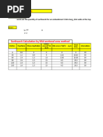 EARTHWORK Calculation Sheet-STANDARD v5.0 | PDF | Spreadsheet | Computing
