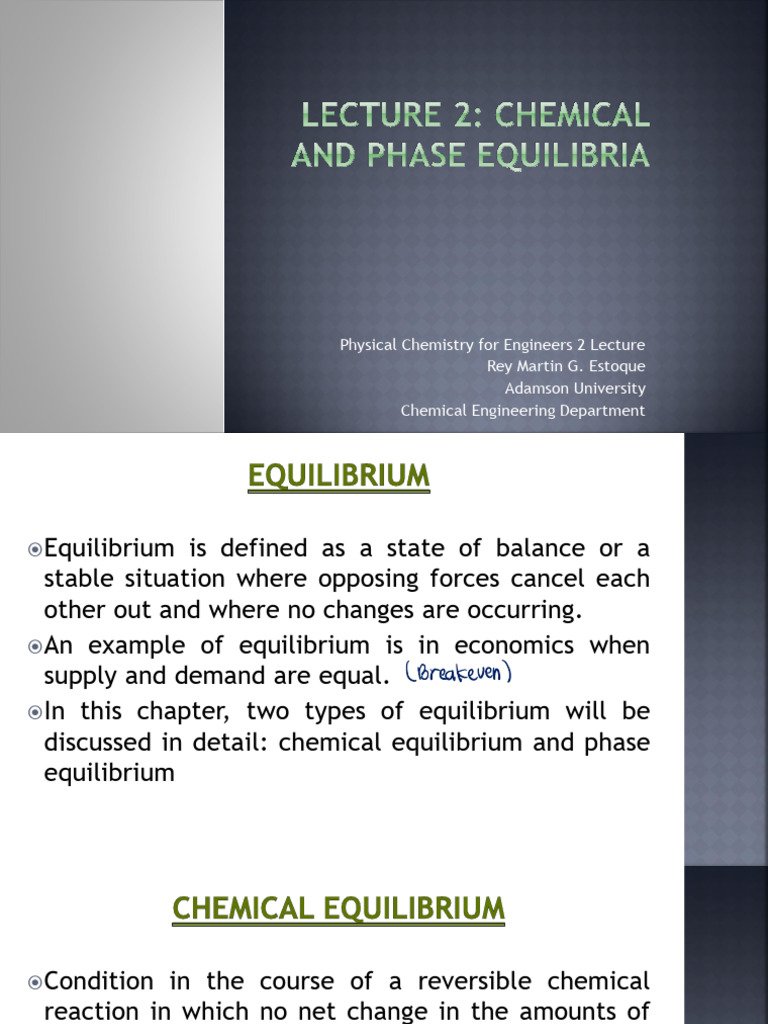 Module 2 | PDF | Chemical Equilibrium | Chemical Reactions