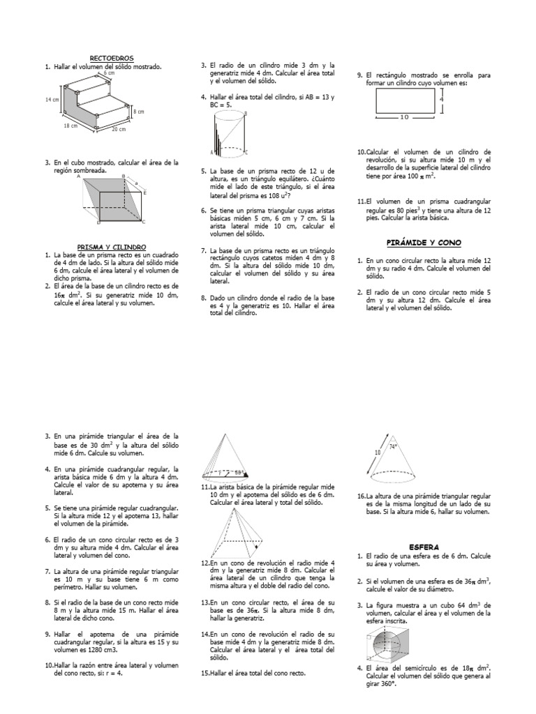 Solidos Geometricos | PDF