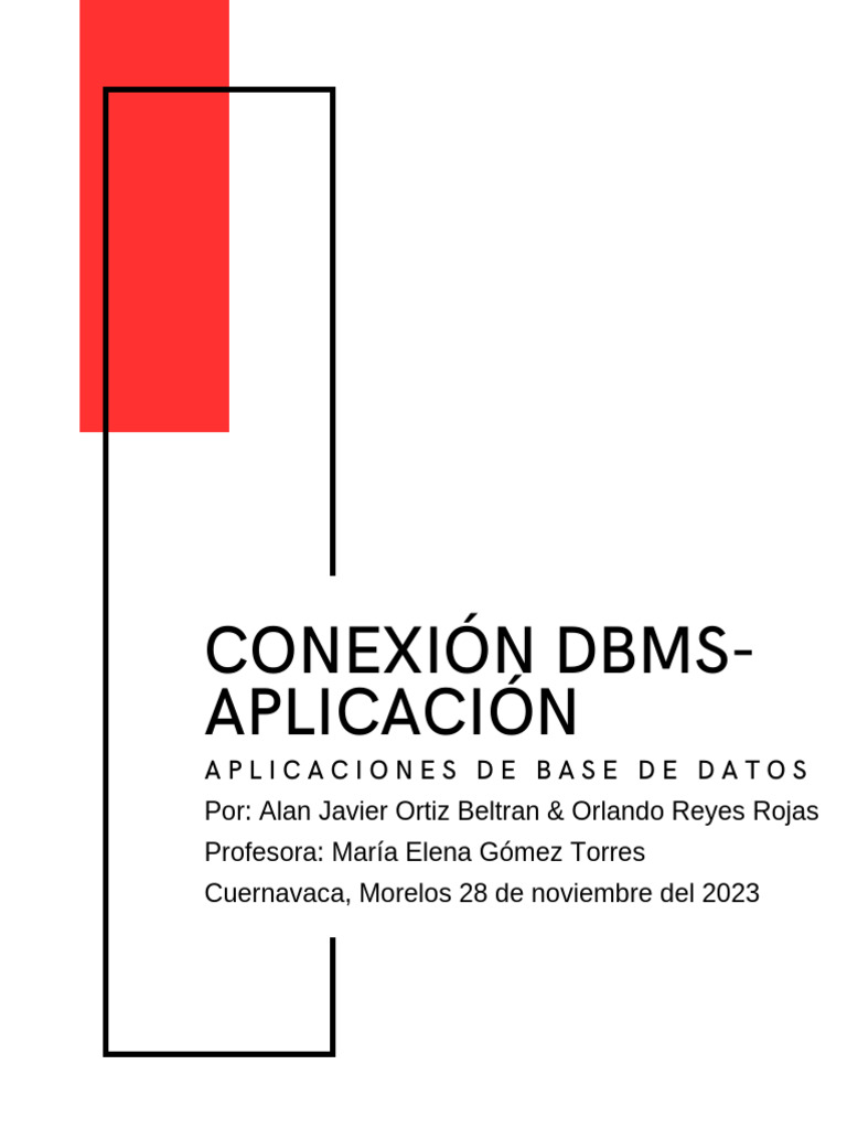Conexión Entre Java y MySQL | PDF