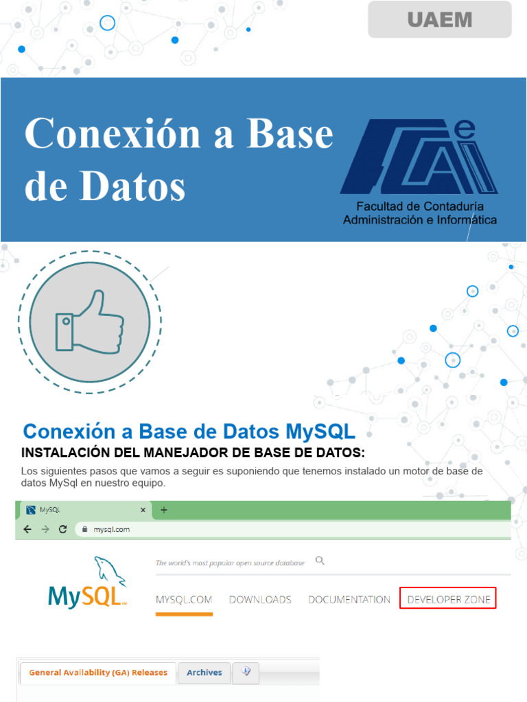 Guia Conexion A BD | PDF | Mi sql | Proyectos de software libre