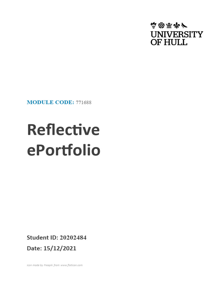 Reflective Portfolio | PDF