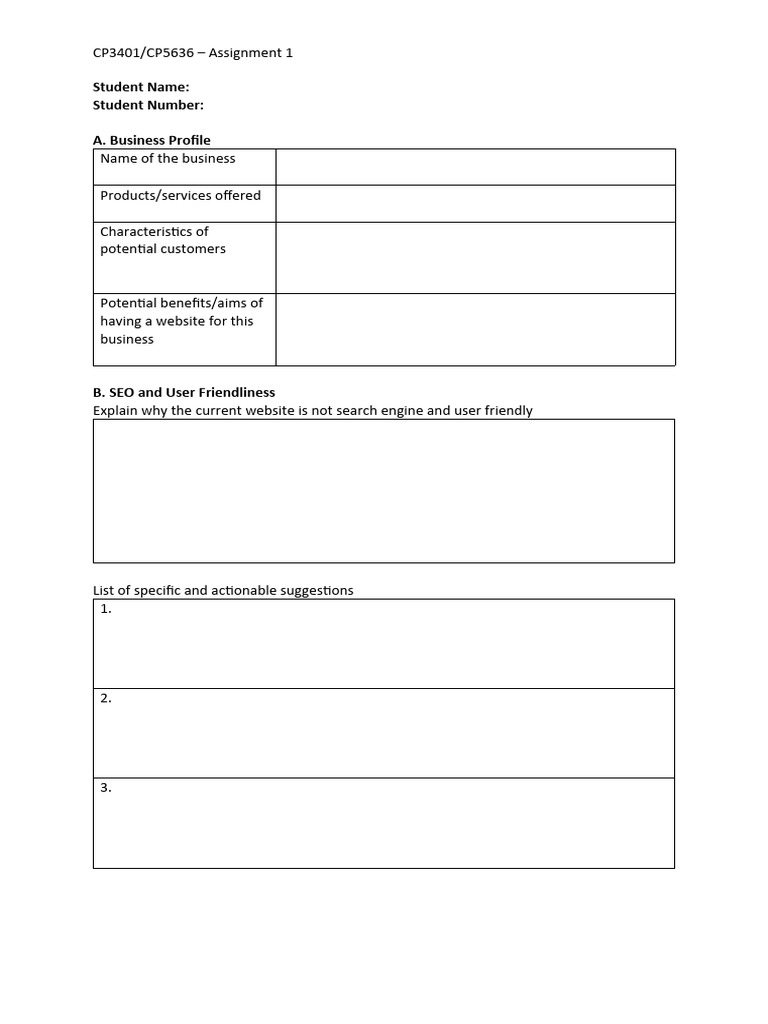 Cp3401 Assignment 1 Template Pdf