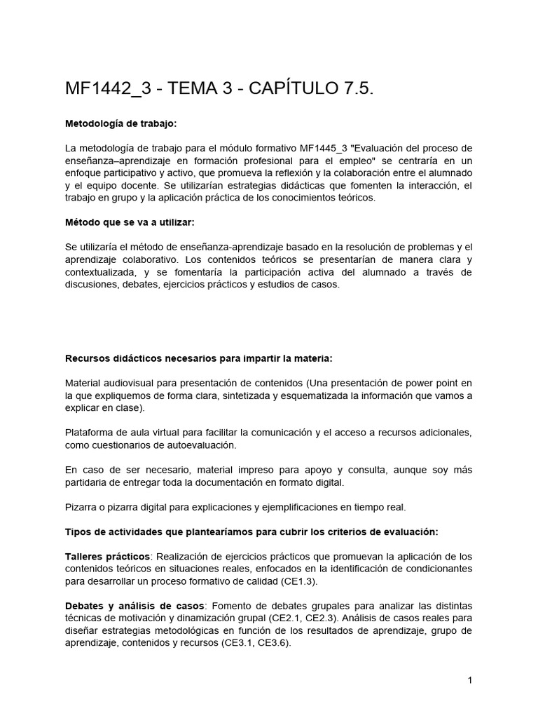 24 - MF1442 - 3 - Unidad 3 - Cap 7.5. - E12. Actividad Colaborativa A Través Del Foro Asociada ...