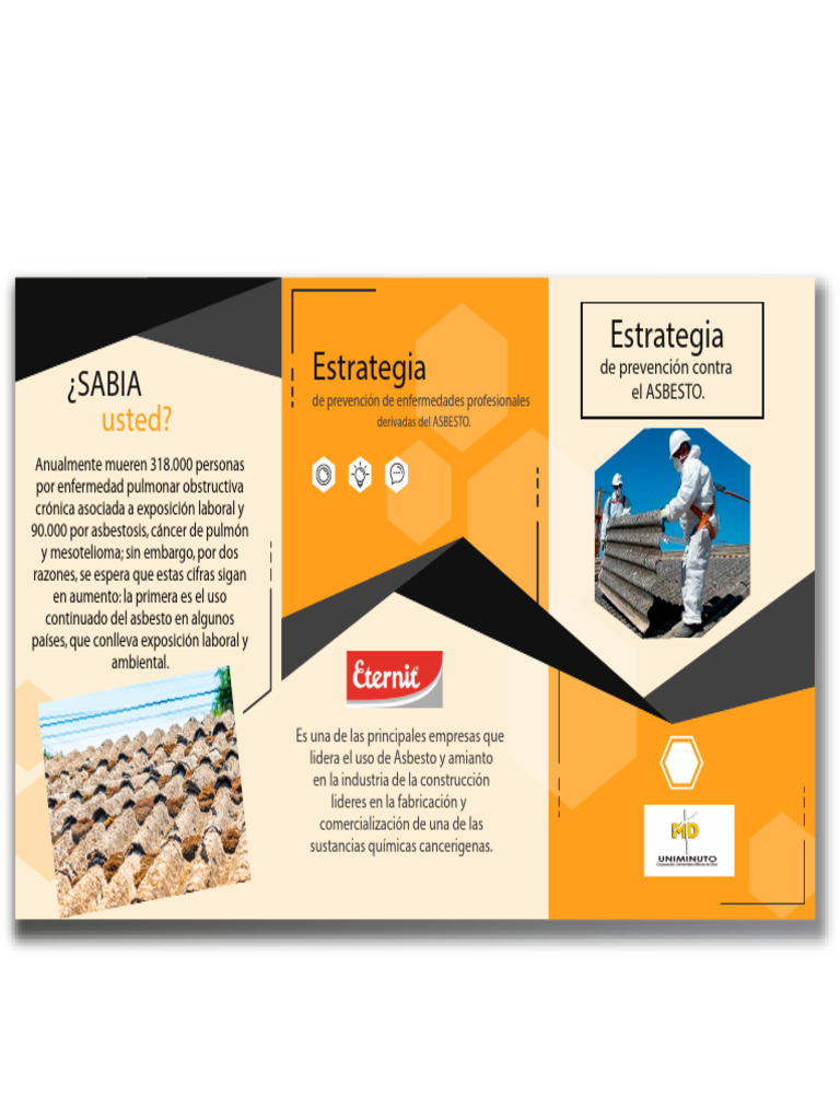 plegable | PDF | Amianto | La seguridad