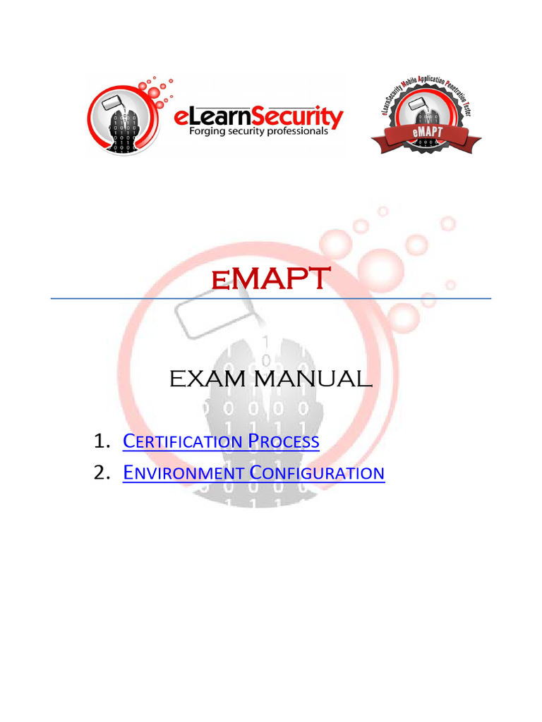 Emapt Pre Exam | PDF | Android (Operating System) | Penetration Test Emapt Pre Exam | PDF | Android (Operating System) | Penetration Test