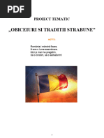 Proiect Tematic Primavara Anotimpul Armoniei | PDF