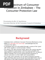 Consumer Protection Framework (Final) | PDF | Consumer Protection | Banks