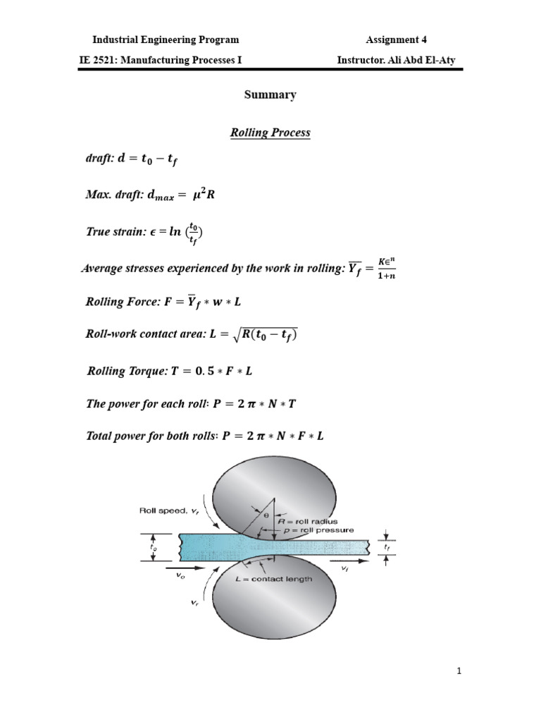 Assignment 4 | PDF | Extrusion | Strength Of Materials