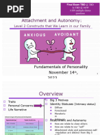 Adult Attachment Scale | PDF | Attachment Theory | Intimate Relationships