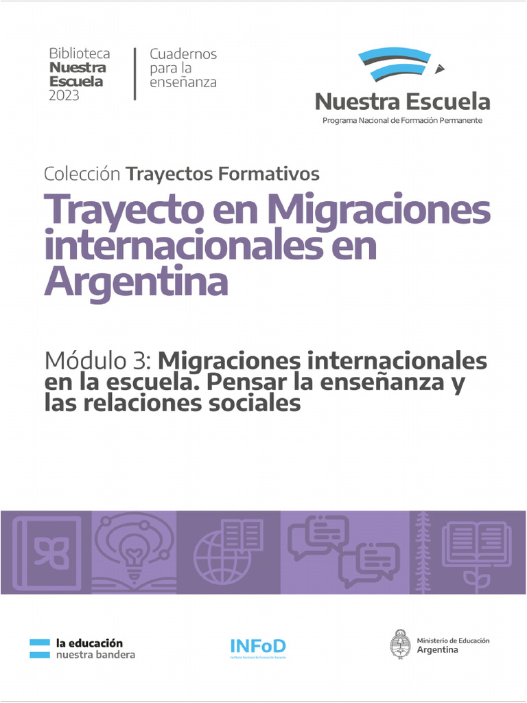Tmia Modulo3 Curso 3 Migraciones Internacionales En La Escuela Pensar