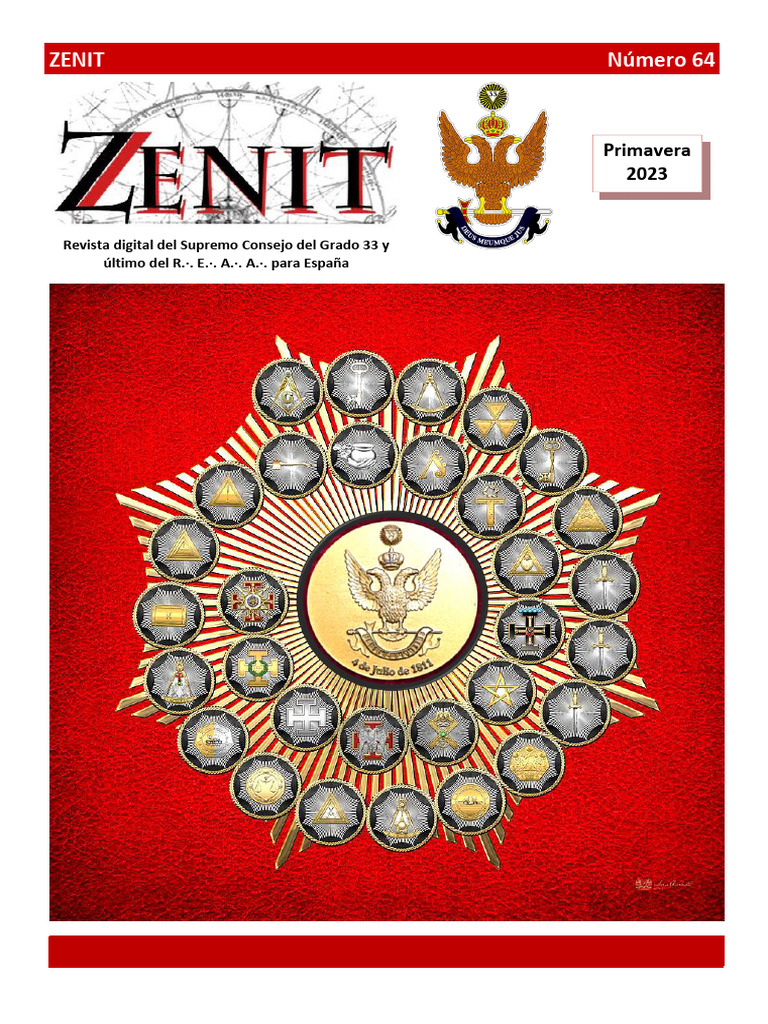 Zenit 64 Primavera 2023 | PDF | Masonería | Rosacruces