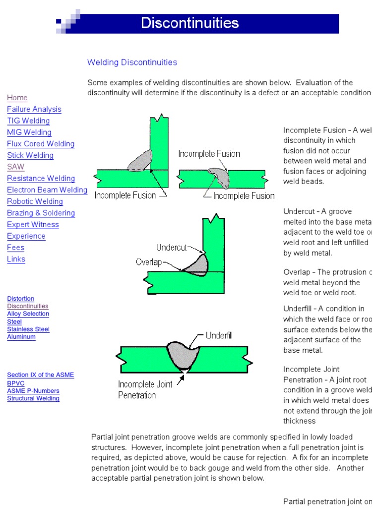 Discontinuities | PDF | Welding | Construction