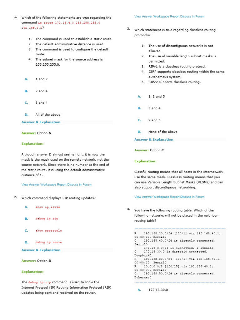 Ip Routing.2.columns | PDF
