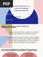 Southeast Asia Teachers Competency Framework 115201 | PDF | Teachers ...