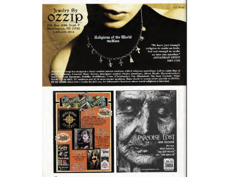 Goth Ads 2001 | PDF