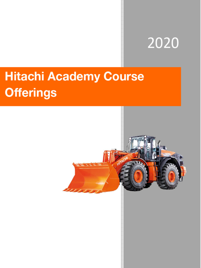 Hitachi Academy Course Catalog Revised | PDF | Computers | Technology ...