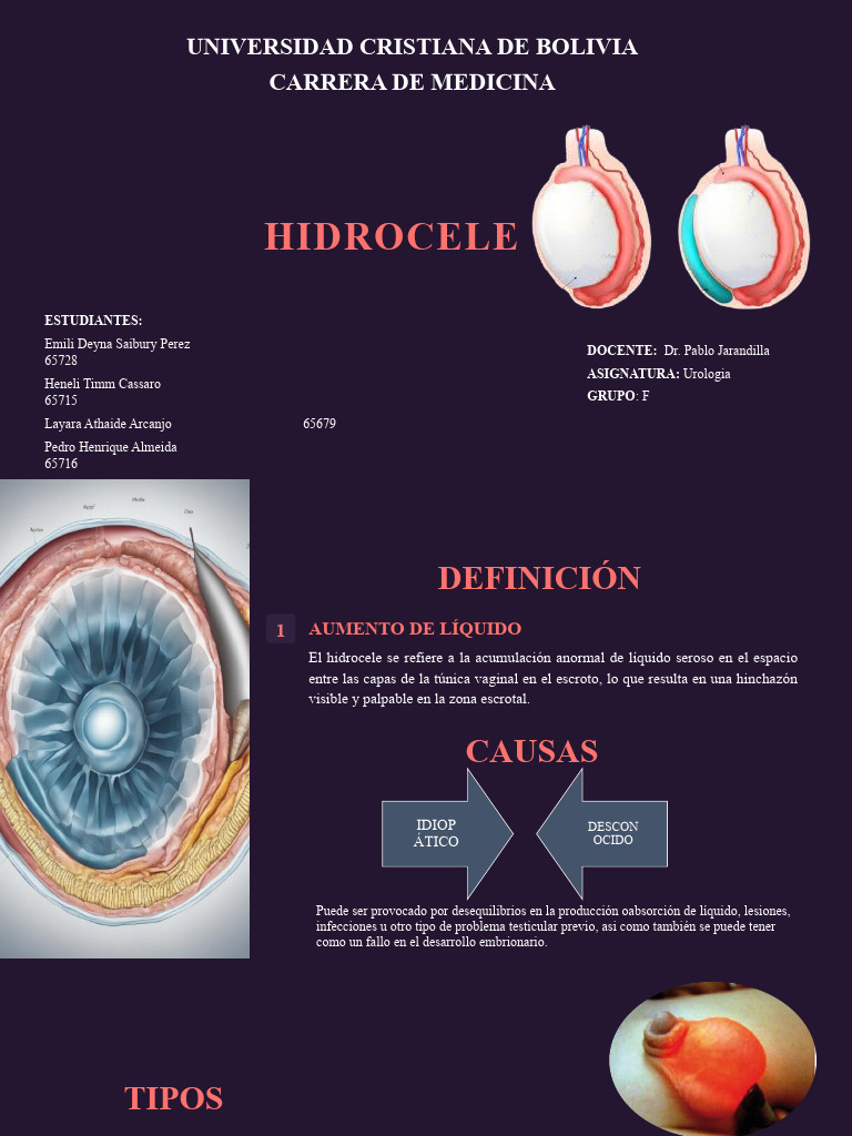 Hidrocele | Descargar gratis PDF | Medicina CLINICA | Especialidades ...