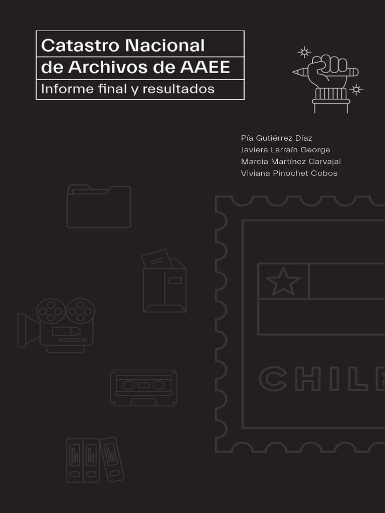 CATASTRO AAEE Informe-Final-CNAAEE | PDF