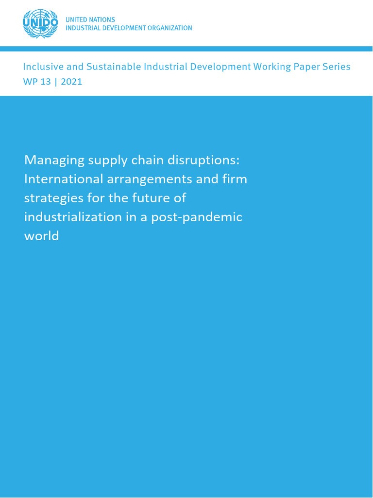 Managing Supply Chain Disruptions | PDF | Supply Chain | Small And ...
