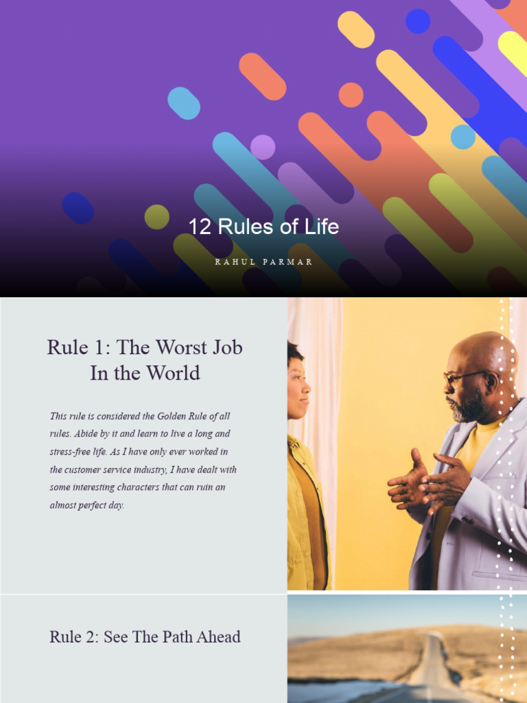 12 Rules of Life | PDF
