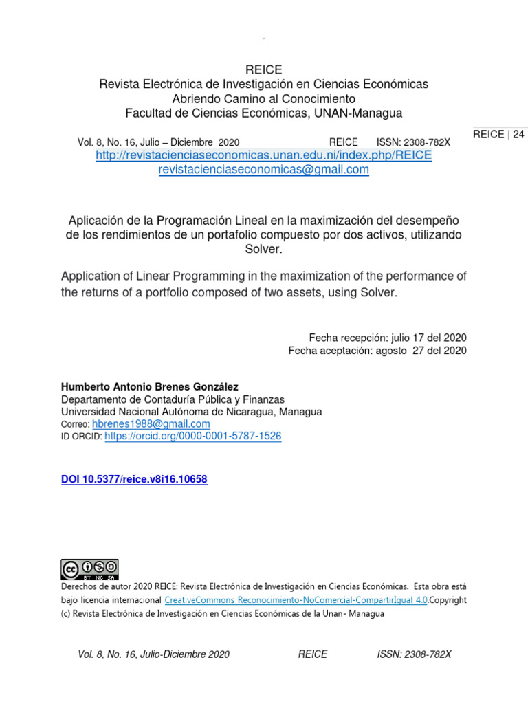 Aplicacion de La Programacion Lineal en La Maximiz (01-02) | PDF ...