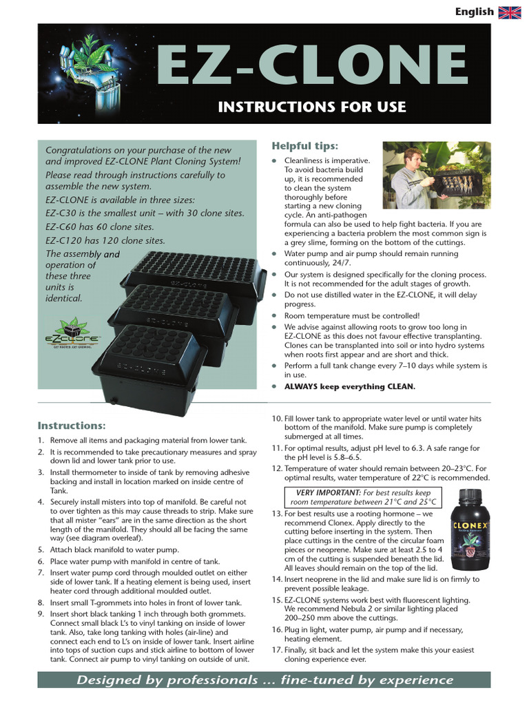 EZ Clone Instructions | PDF