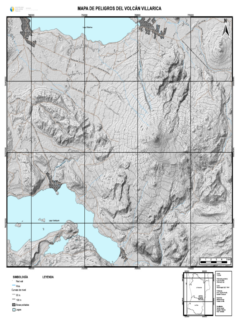 Map A Peligro Vol Can Villa Rica Final | PDF