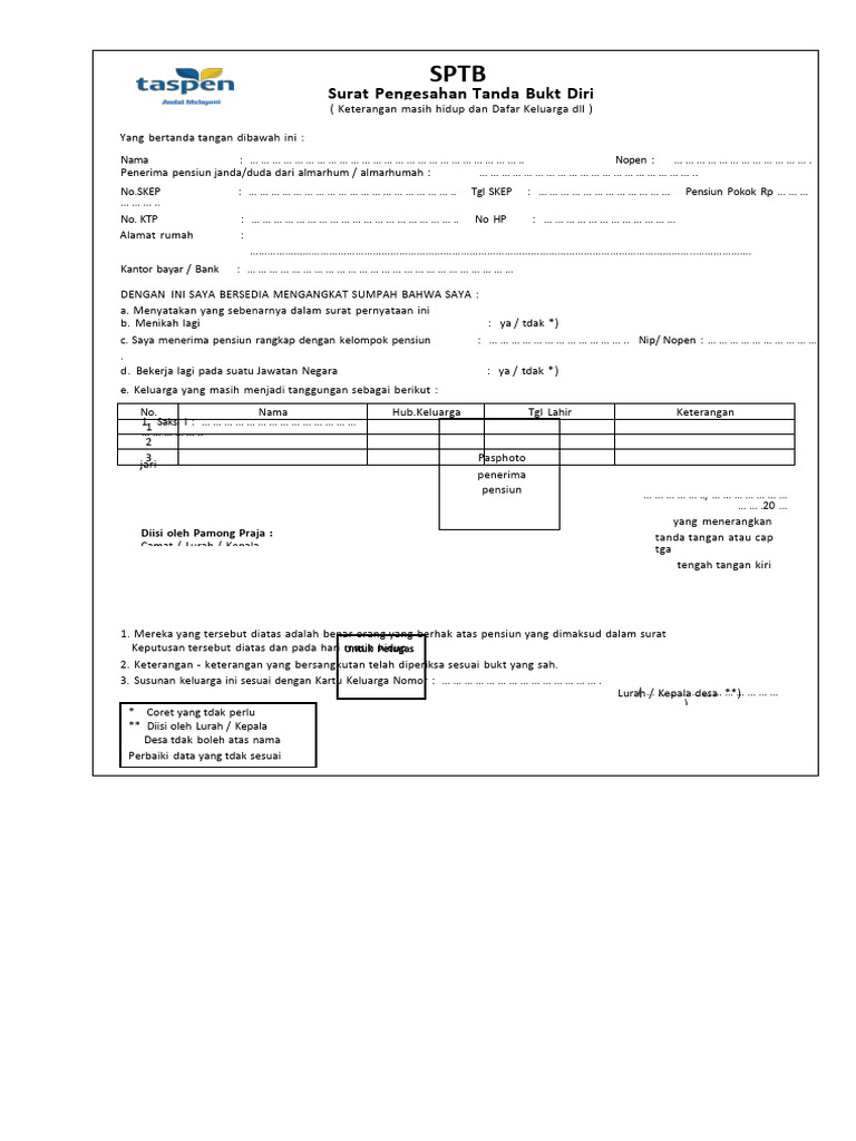 Formulir | PDF