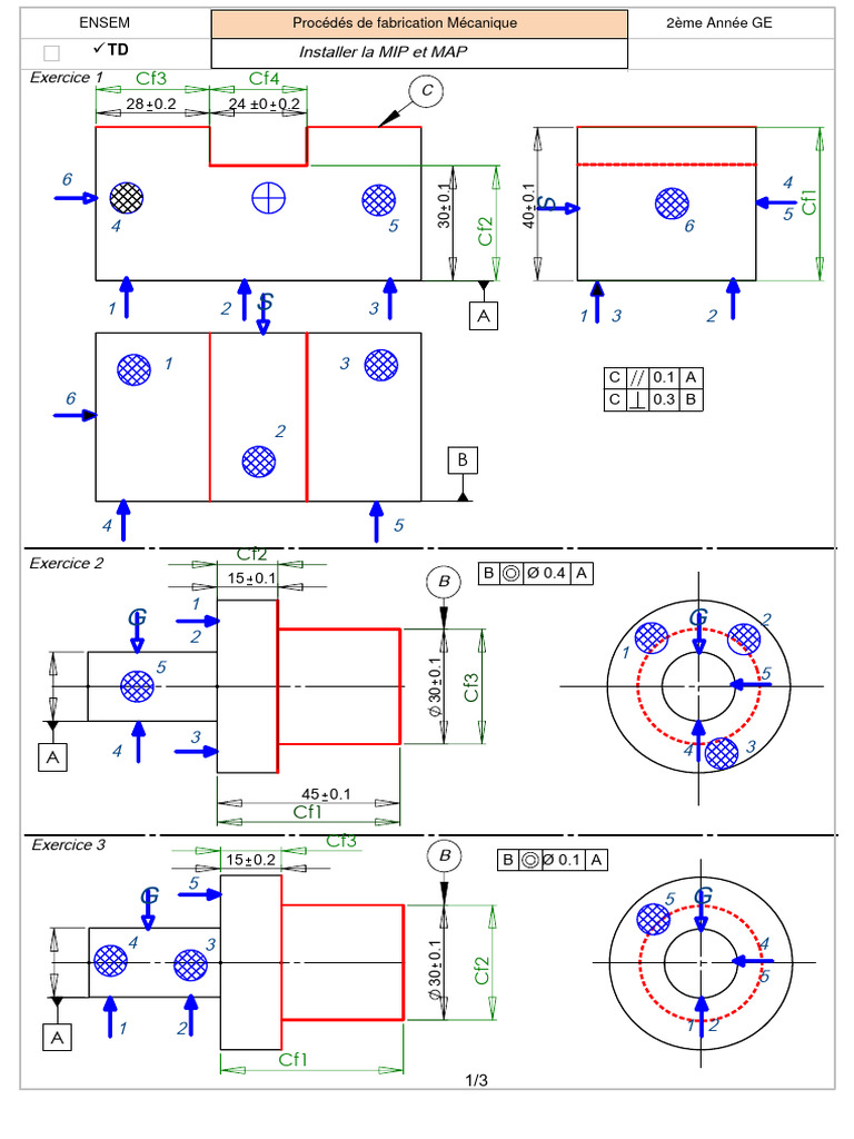 Corrigé Isostatisme | PDF