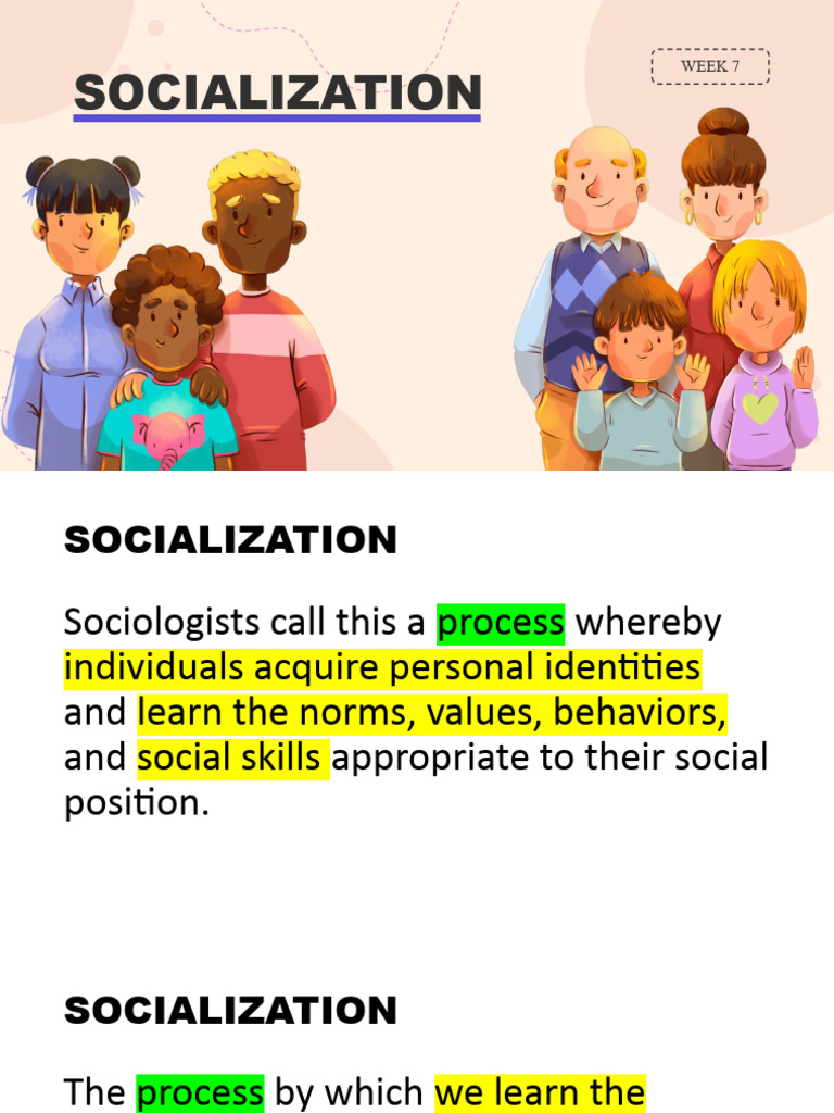 Additional Midterm Slides 1 | PDF | Socialization | Human Communication