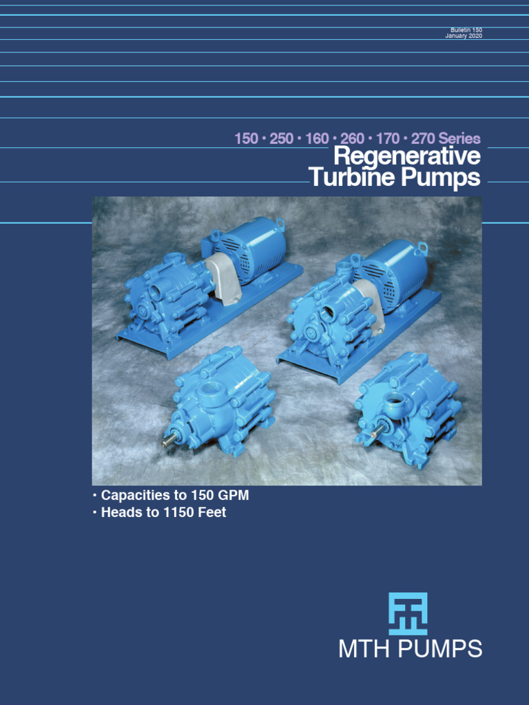 Bombas MTH - 1 | PDF | Pump | Turbine