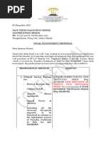 Proposed Retained Agreement | PDF | Paralegal | Lawyer