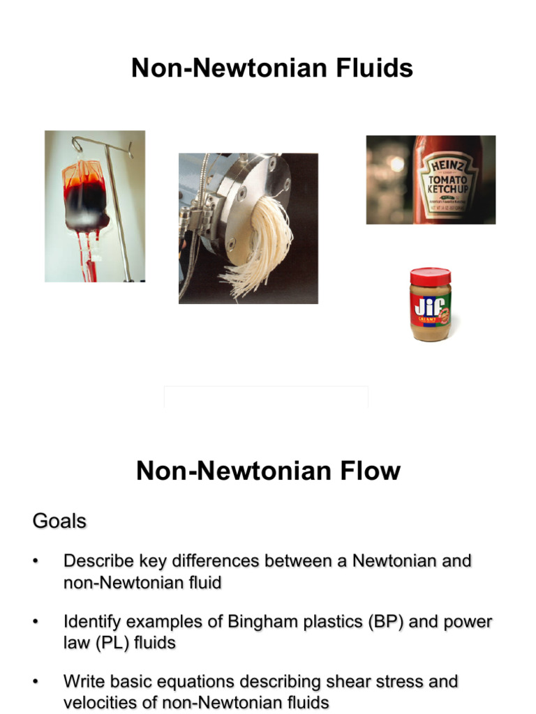 Non Newtonian Fluids | PDF | Shear Stress | Soft Matter