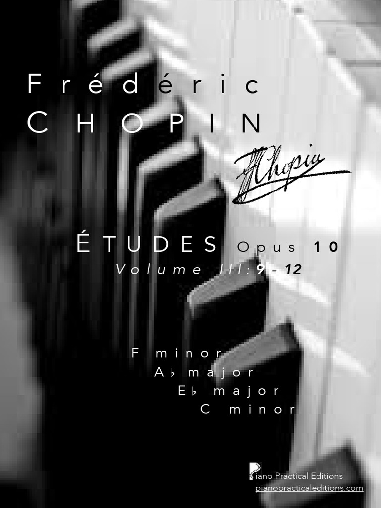 Estudios Op. 10 (9 Al 12) | PDF | Frédéric Chopin | Musical Compositions