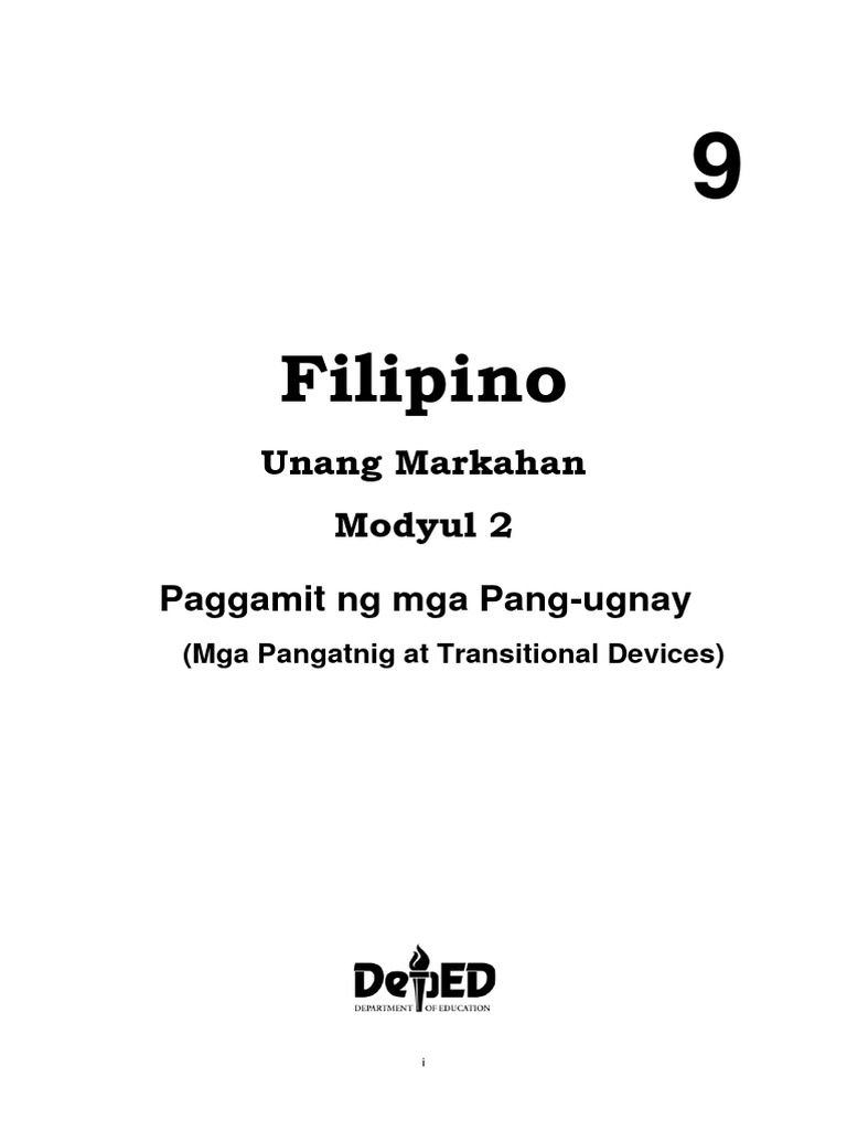 M2-L2 - Q1 Filipino | PDF