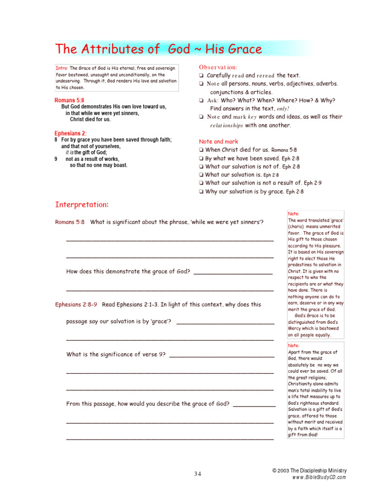 8 Grace | PDF | Grace In Christianity | Divine Grace