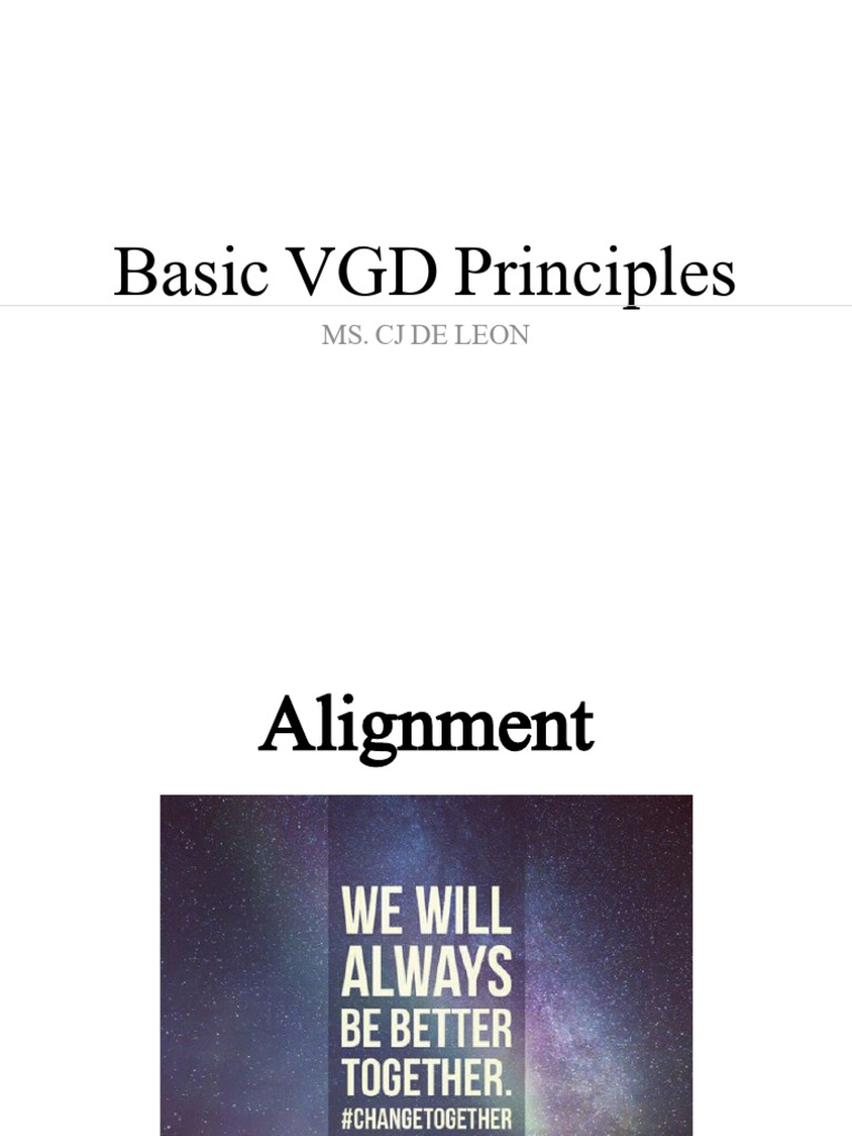 Basic VGD Principles | PDF | Career & Growth | Art