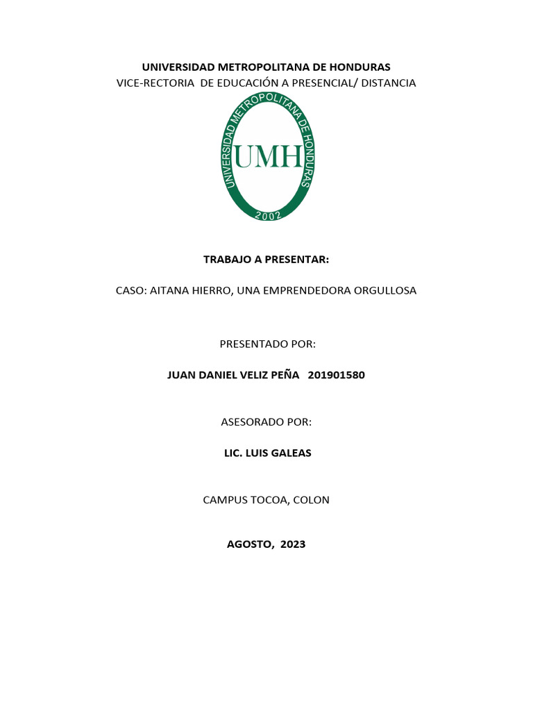 Caso Final Del Tema | PDF