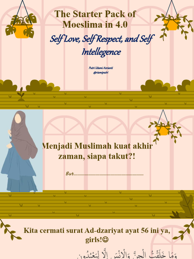 Muslimah Starterpack | PDF | Pengembangan Diri | Agama & Spiritualitas