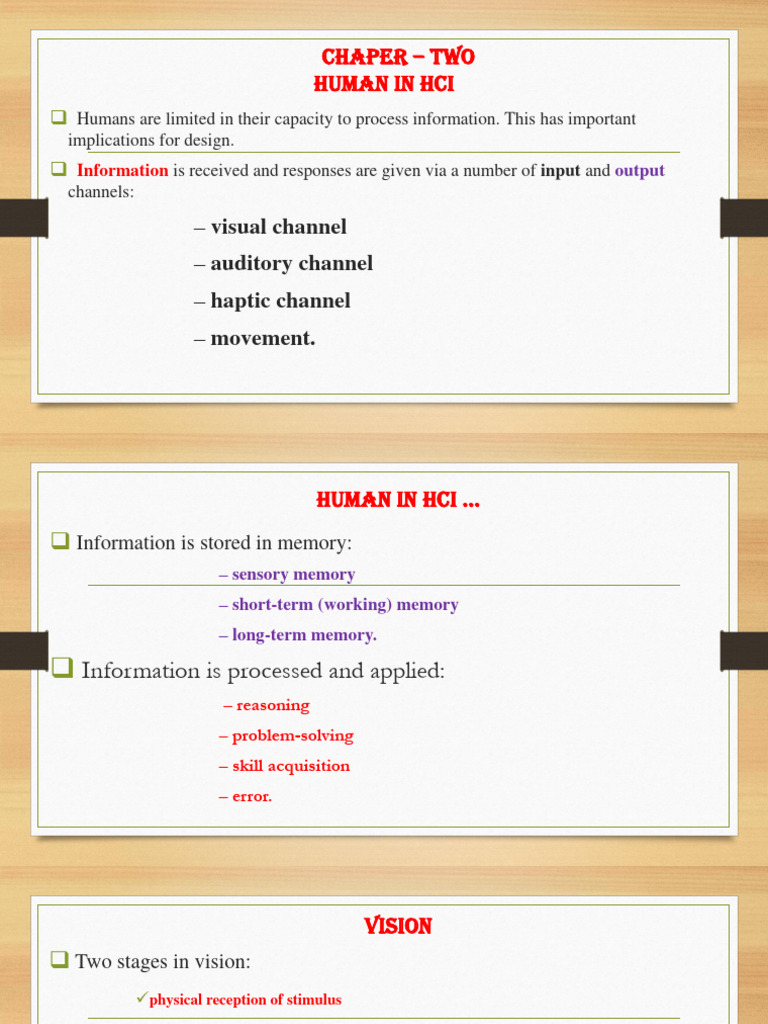 HCI Chapter 2 | PDF | Career & Growth | Science & Mathematics