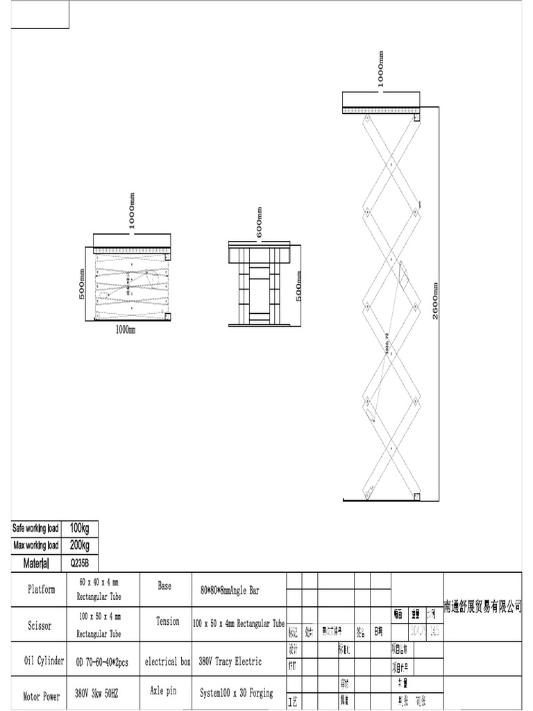 Scissor LIft | PDF