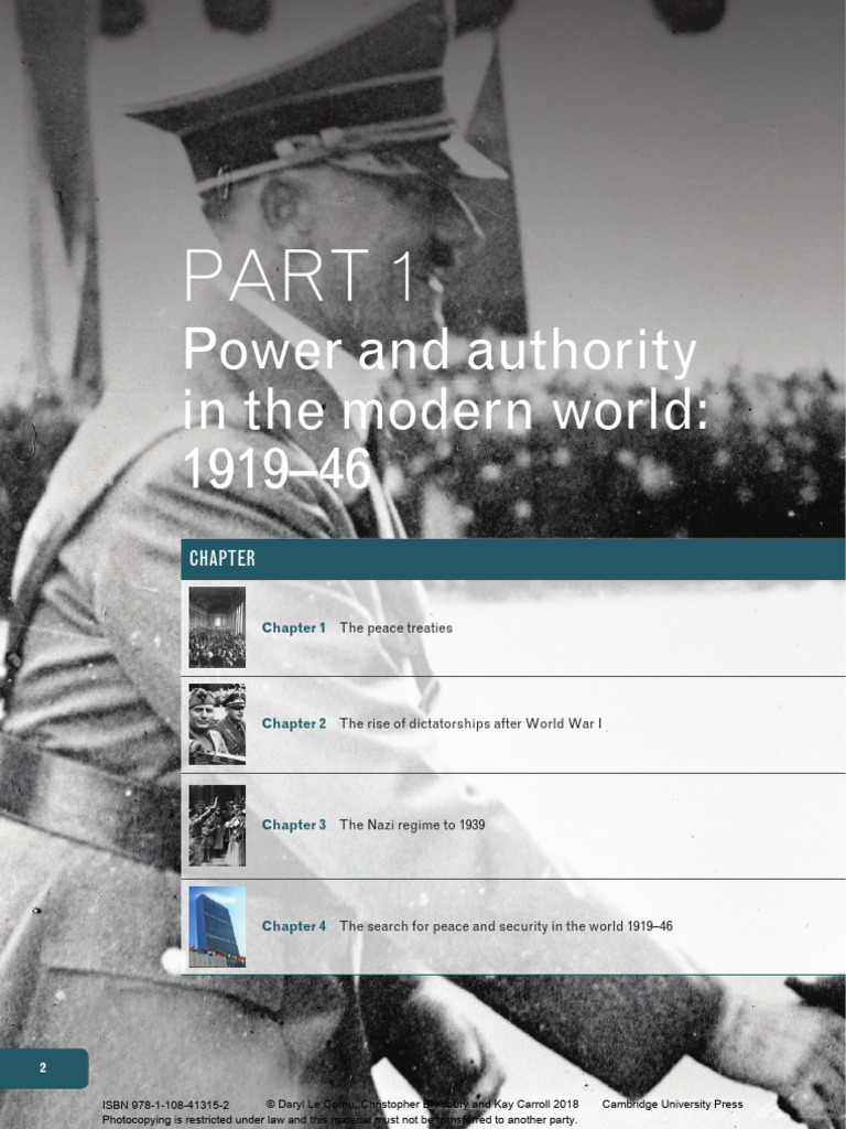 Modern History Transformed: Power and Authority | Download Free PDF ...