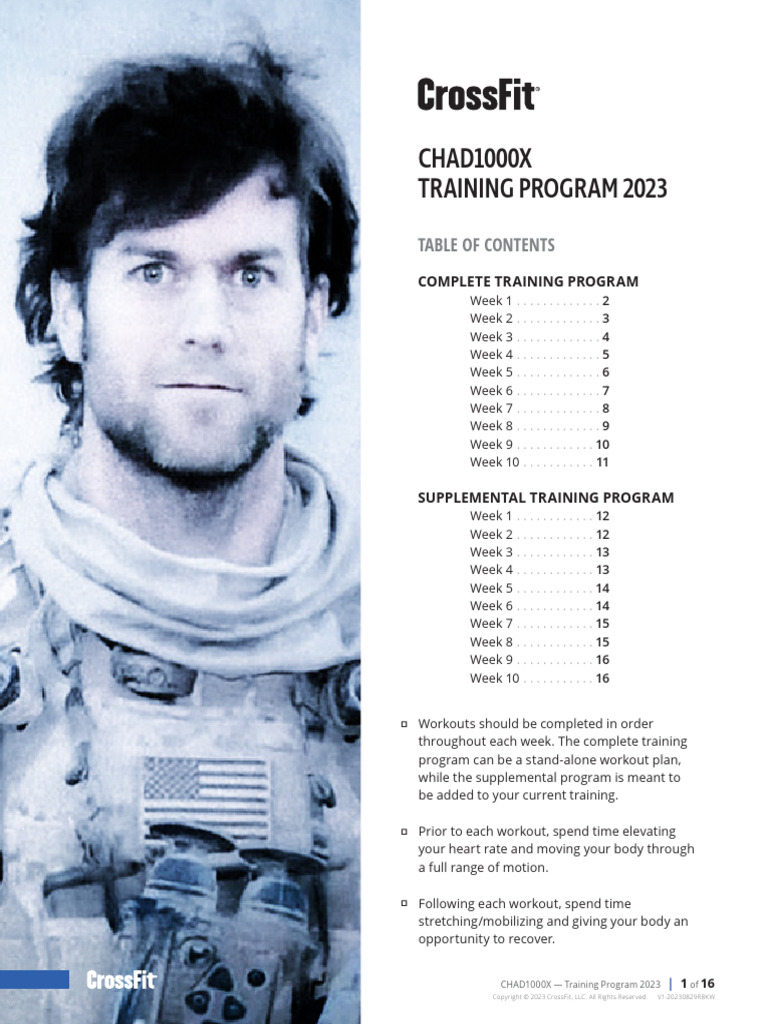 CHAD TrainingProgram 2023 Portrait 20230829 r2 | PDF | Teaching Methods ...