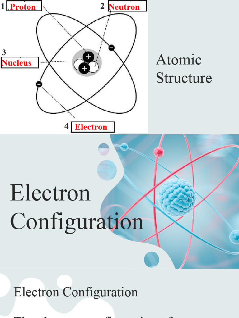 Electron Configuration and Quantum Numbers | PDF | Electron ...
