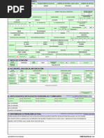 Nuevo Formulario 008 Emergencia 2021 | PDF | Historial médico | Medicina CLINICA
