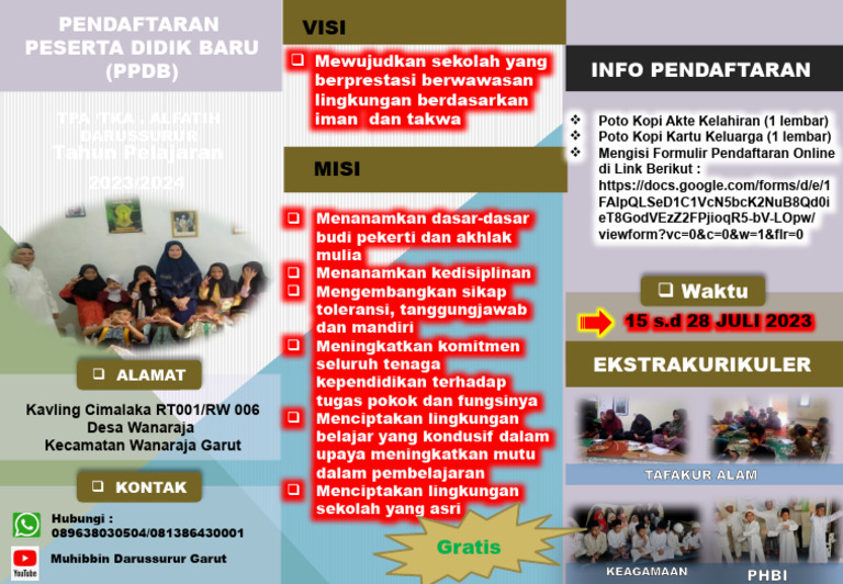 Brosur PPDB 2023 | PDF